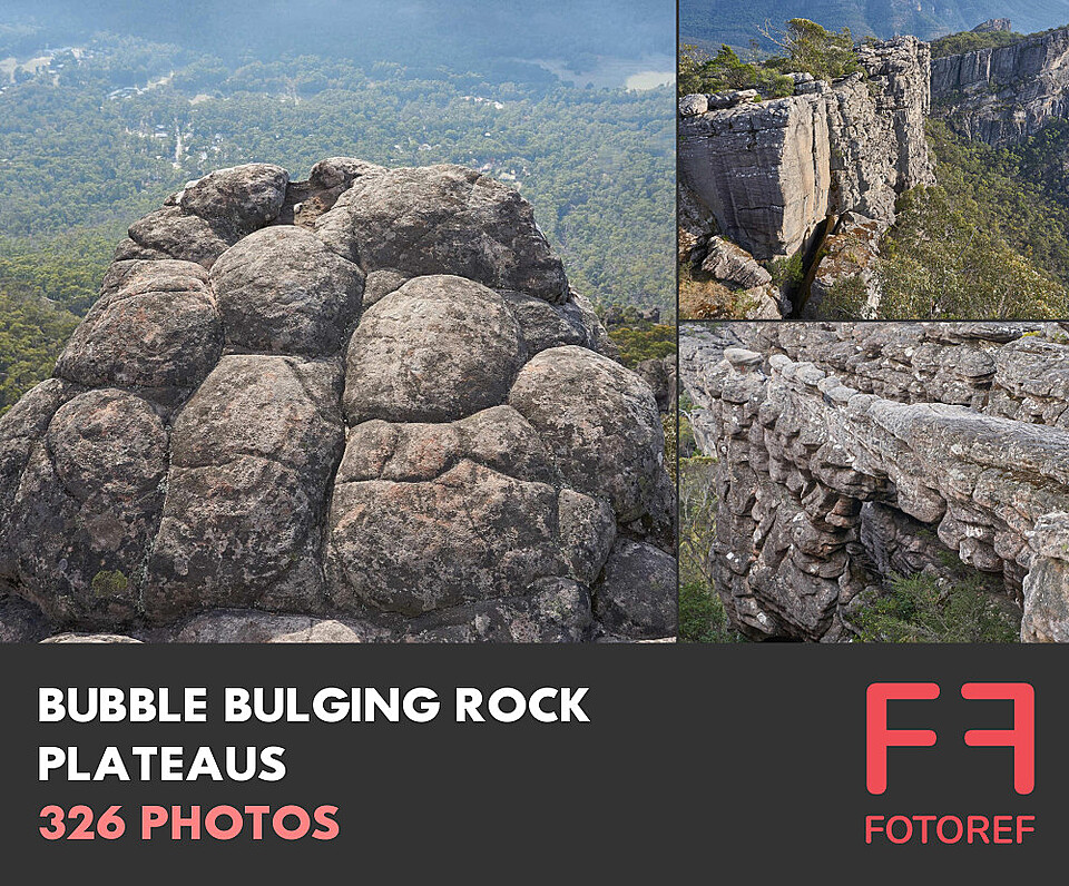 326 photos of Bubble Bulging Rock Plateaus
