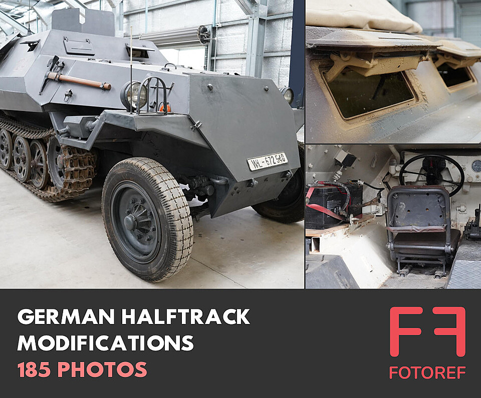 185 photos of German Halftrack Modifications