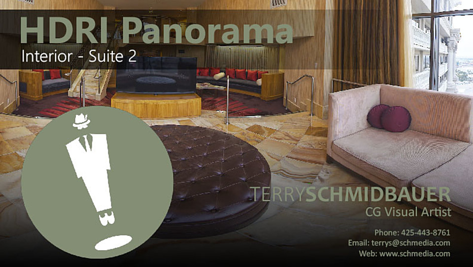 HDRI Panorama - Hotel Suite 2