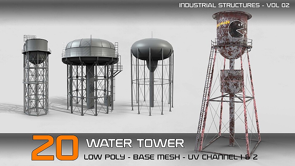 20 Water Tower Structure