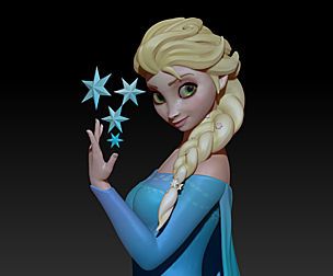 Elsa Sub-Zero Fan Art