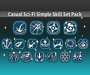 Sci-Fi Skill Icon Pack