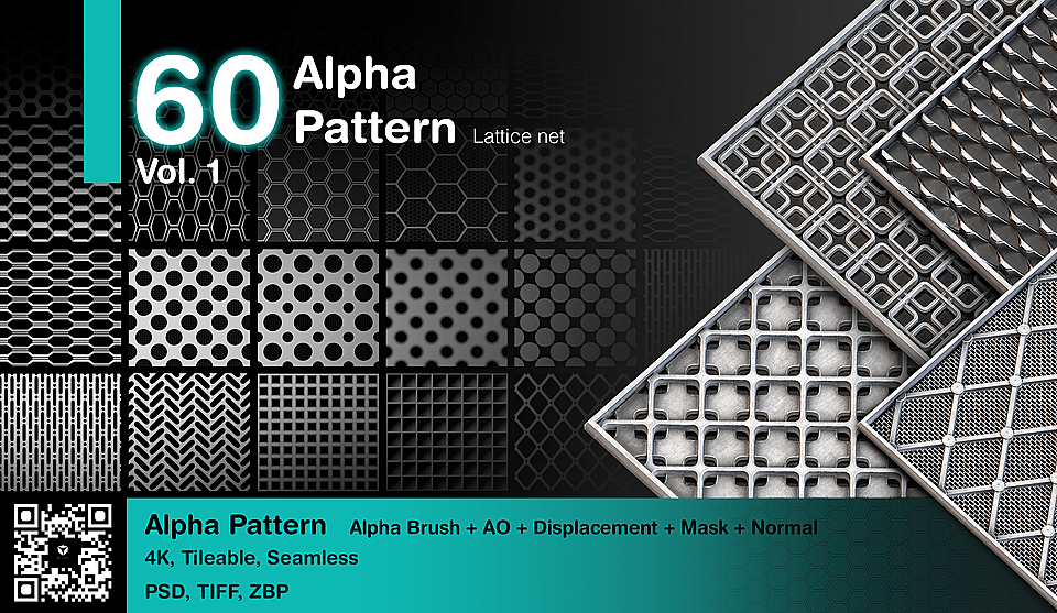 60 Alpha pattern Vol.1