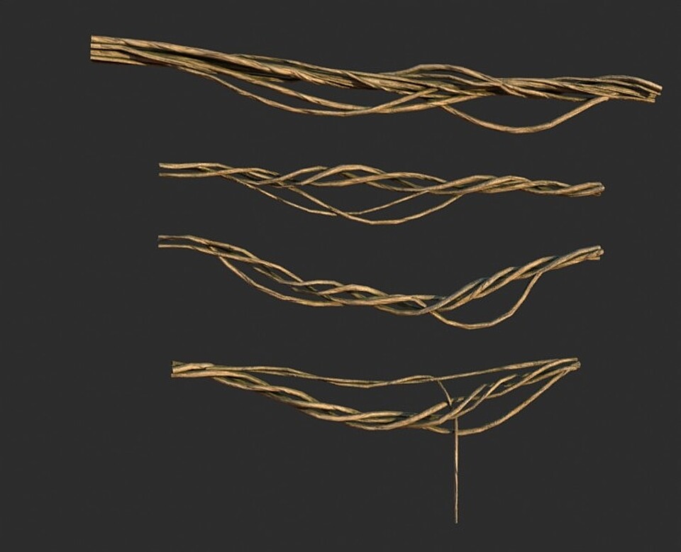 Root braided Vines Set