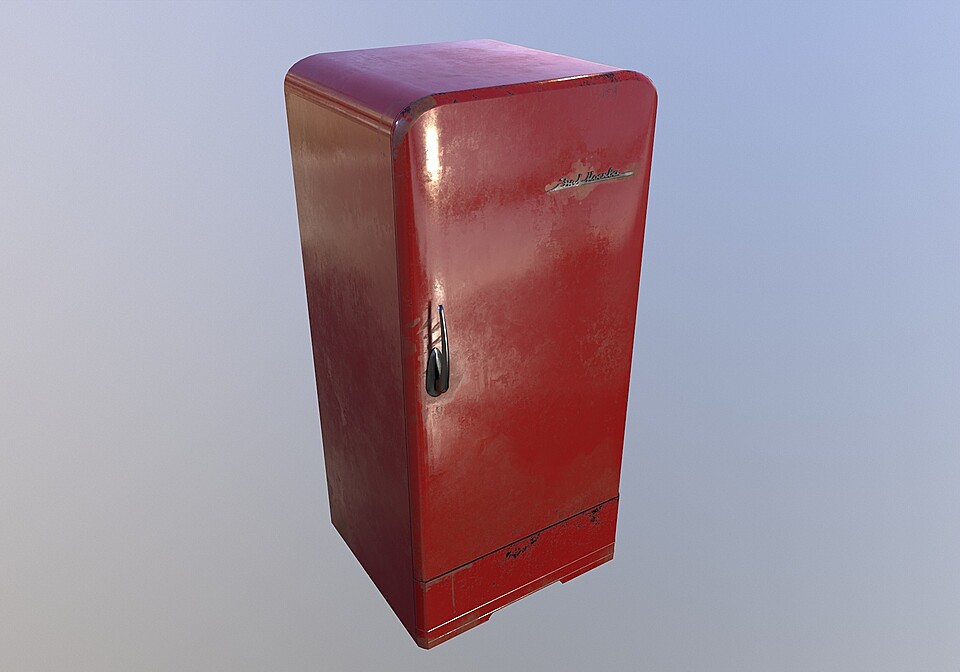 Soviet Vintage Refrigerator Zil Moskva