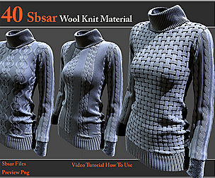 Procedural Knitting Pattern Node for Blender 2.8