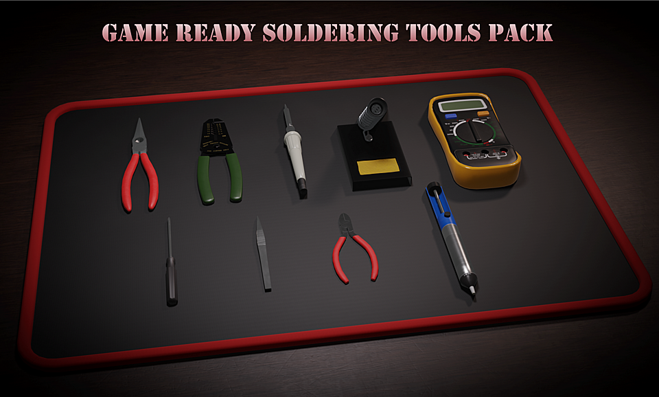 Game Ready Soldering Tools Pack