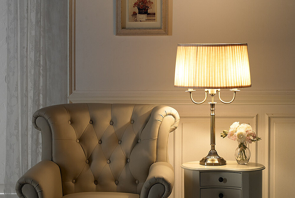 Baronis Bronze Table Stand