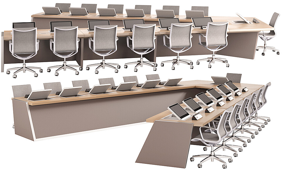 Conference Table Set 02