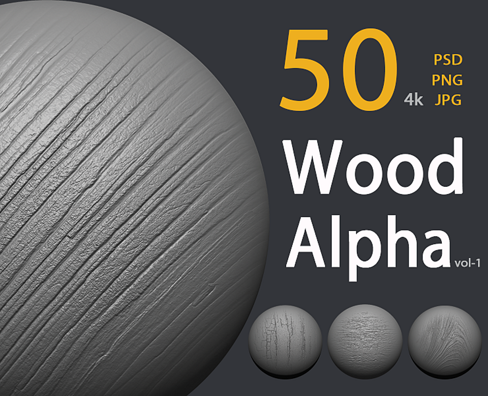 50 Wood Alpha 4k