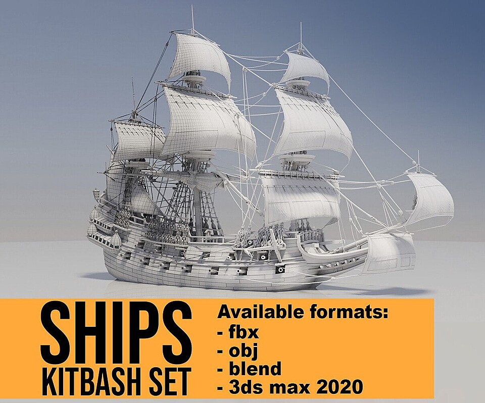 SHIPS Kitbash Set