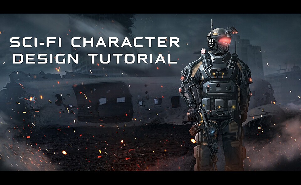 Character Concept Art Tutorial For Game Industry
