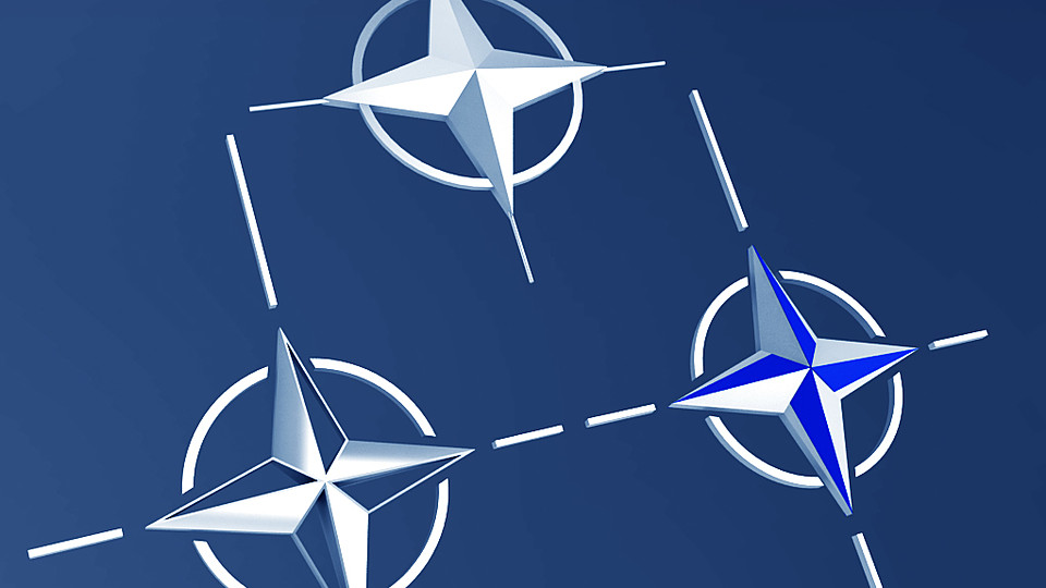 Nato logo symbol low poly pack
