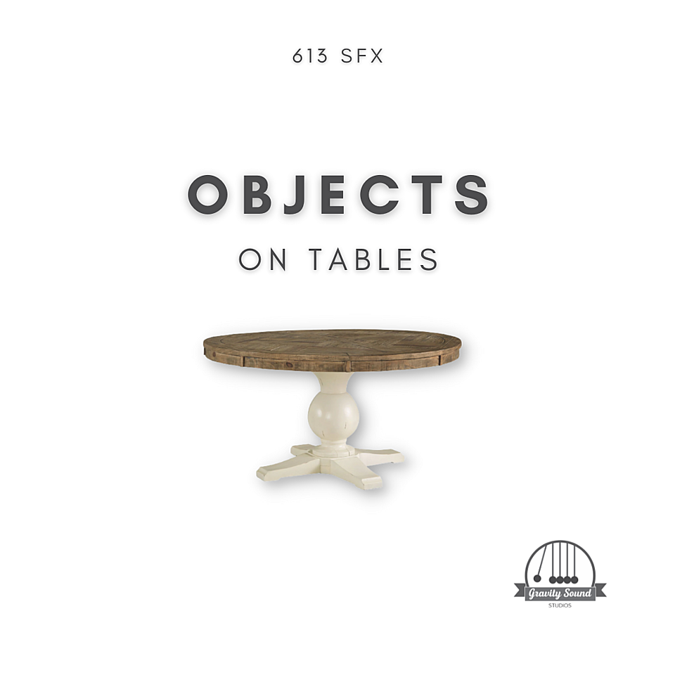 Objects on Tables