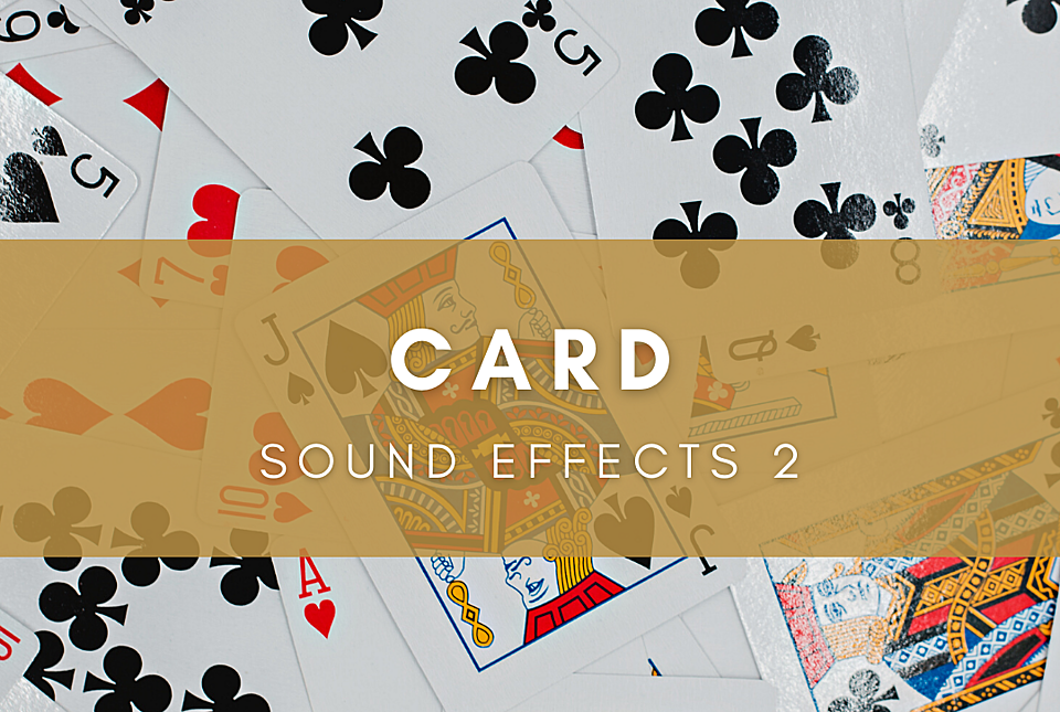 Card Sound Effects 2