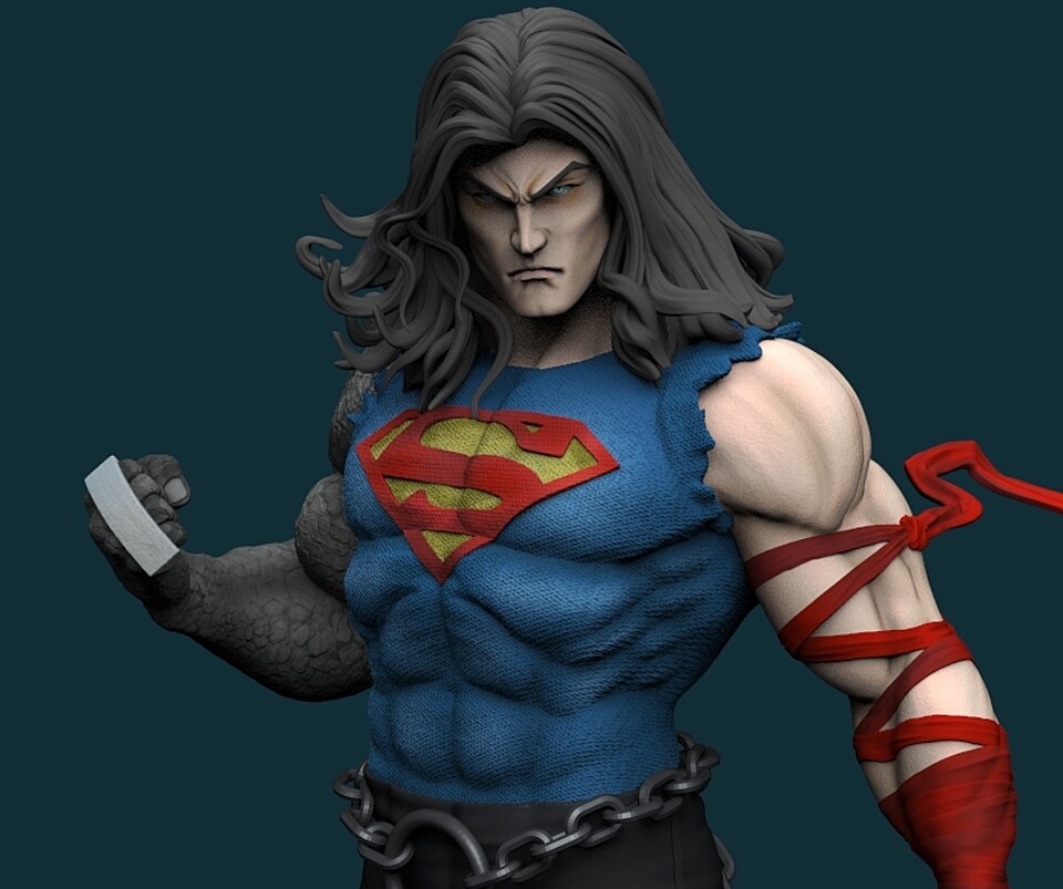 Superman Death Metal comics 1/3 by CG Pyro