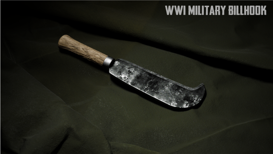 WWI Military Billhook