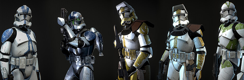 Clone Trooper Phase II Legion pack