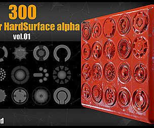 Hardsurface Decals/Alphas - Vol 02