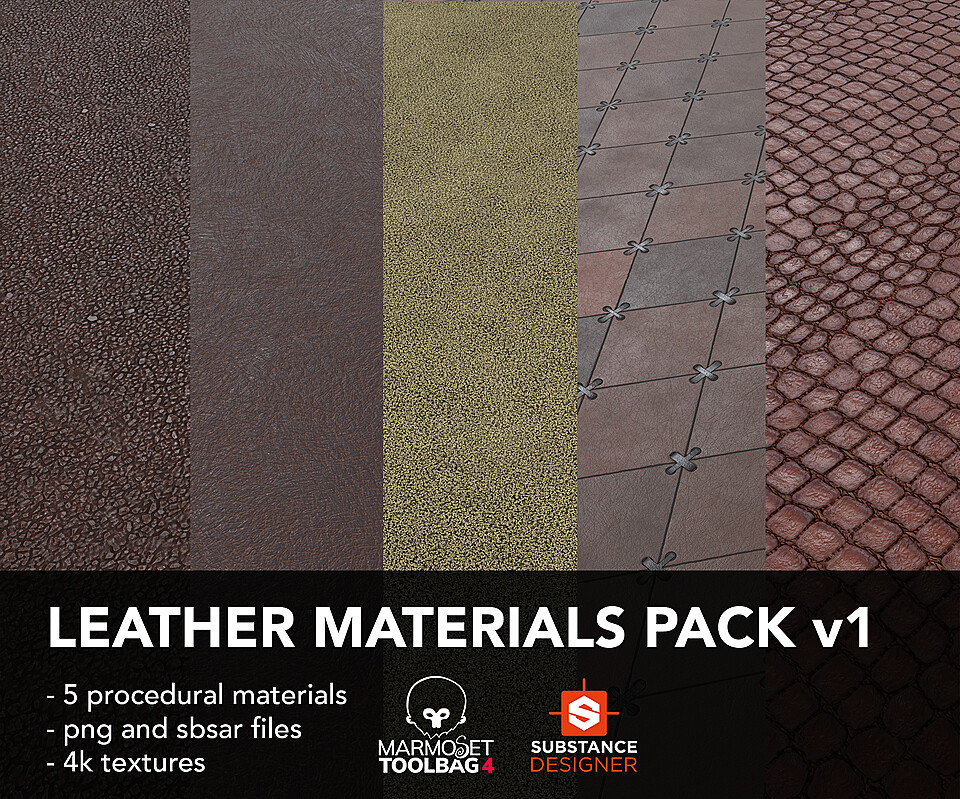 Leather Material Pack v1