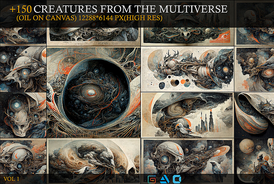 150 Creatures from the multiverse
