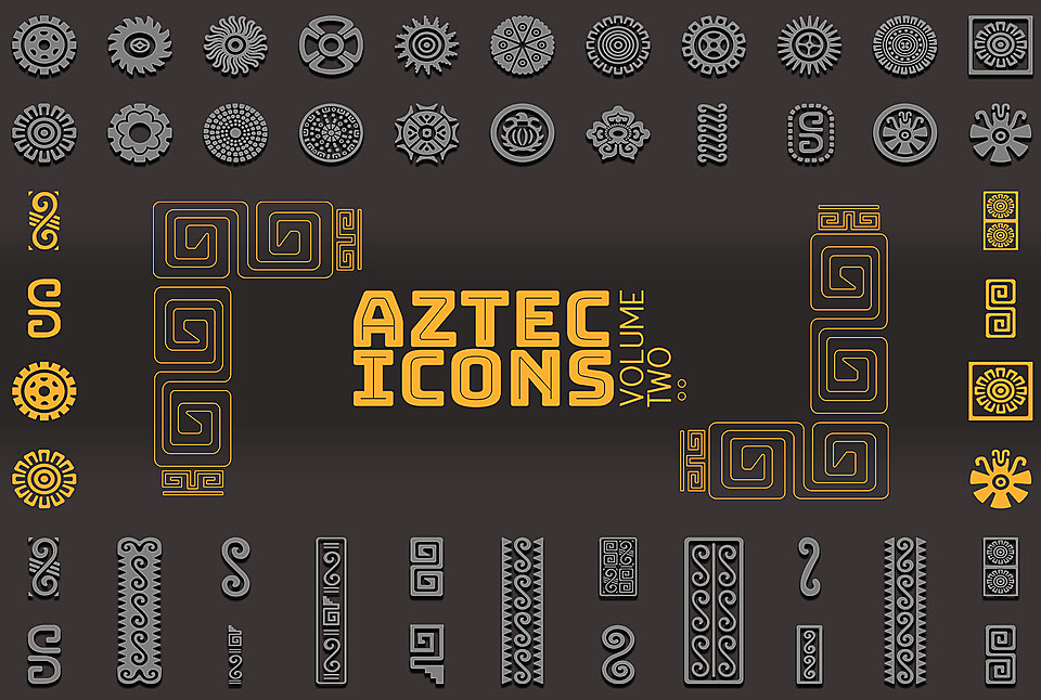 Aztec Vector Icon Set Volume 2