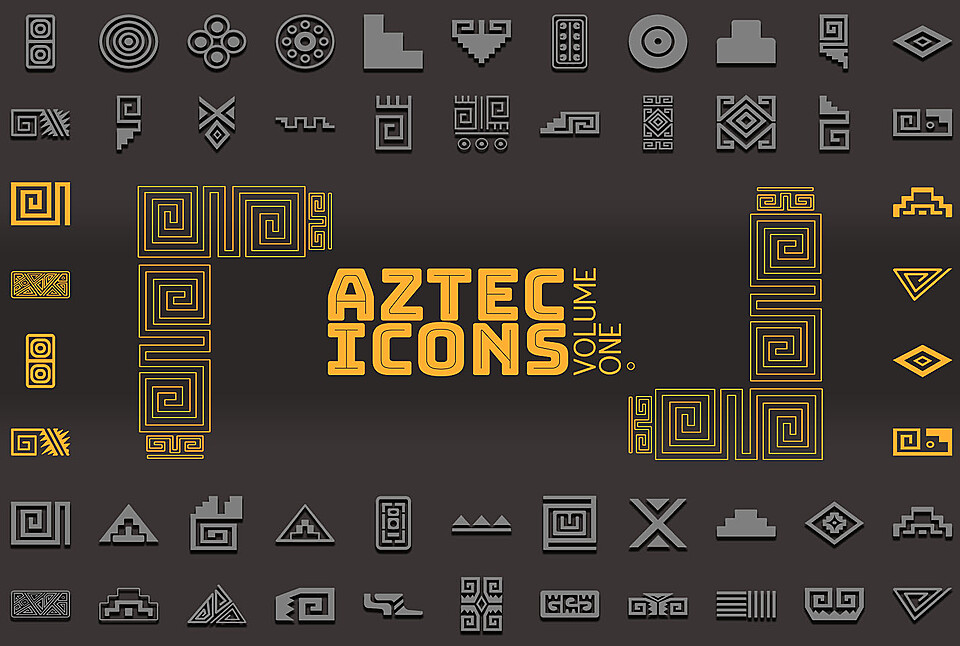 Aztec Vector Icon Set Volume 1