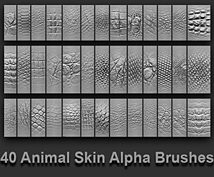 Wrinkles and Alpha Skin Textures