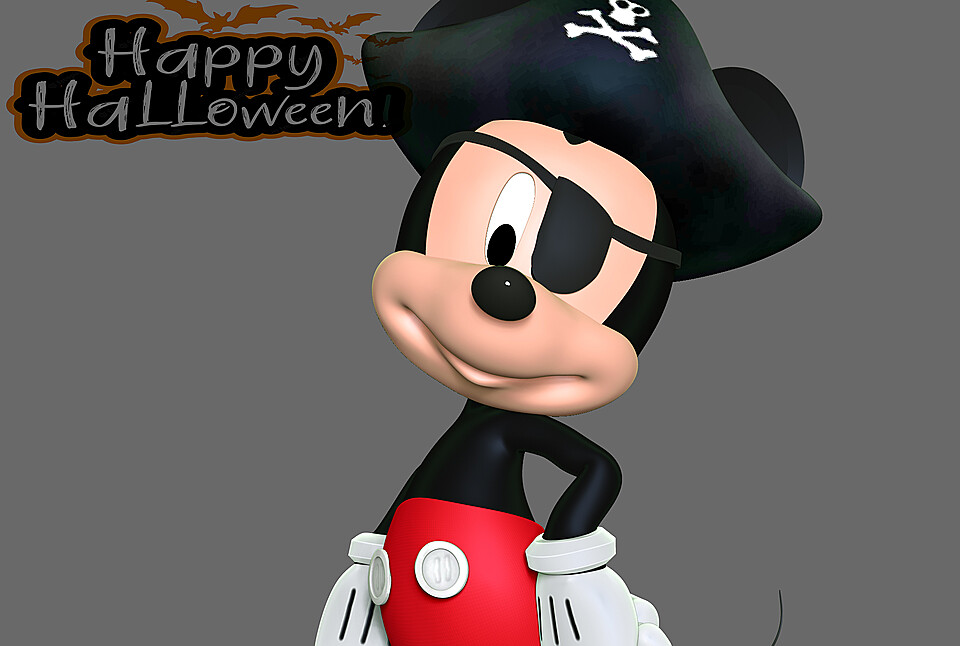 Mickey - Happy Halloween
