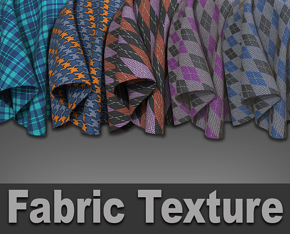 10 Fabric Textures Seamless and Tileable Vol. 4