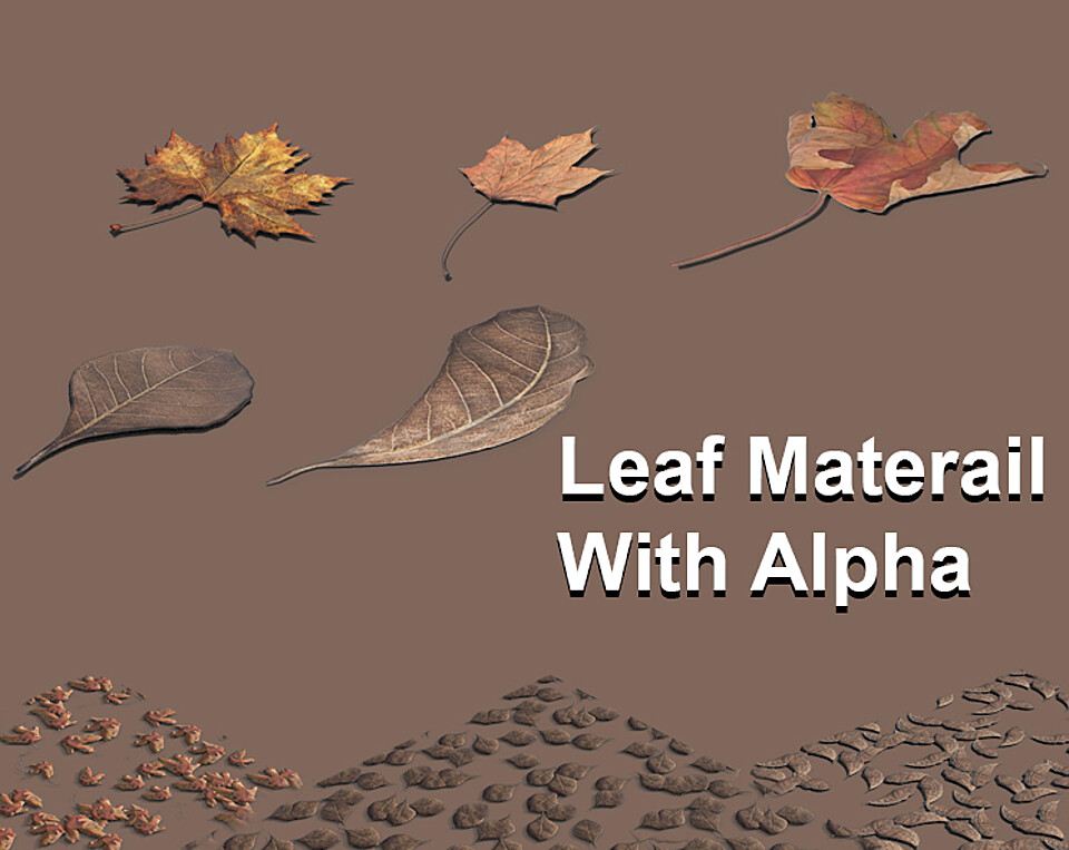 Leaf Materials With Alpha Vol.1