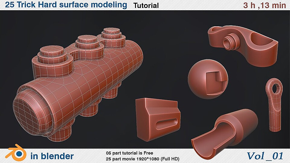 25 Trick Hard Surface Modeling
