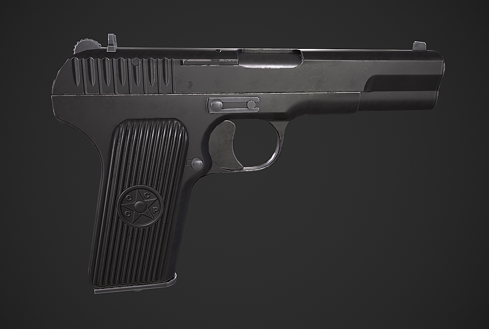 TT-33 Tokarev Pistol