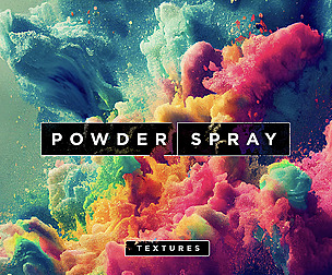 45 Colored Powder Explosion, Holy Powder Texture