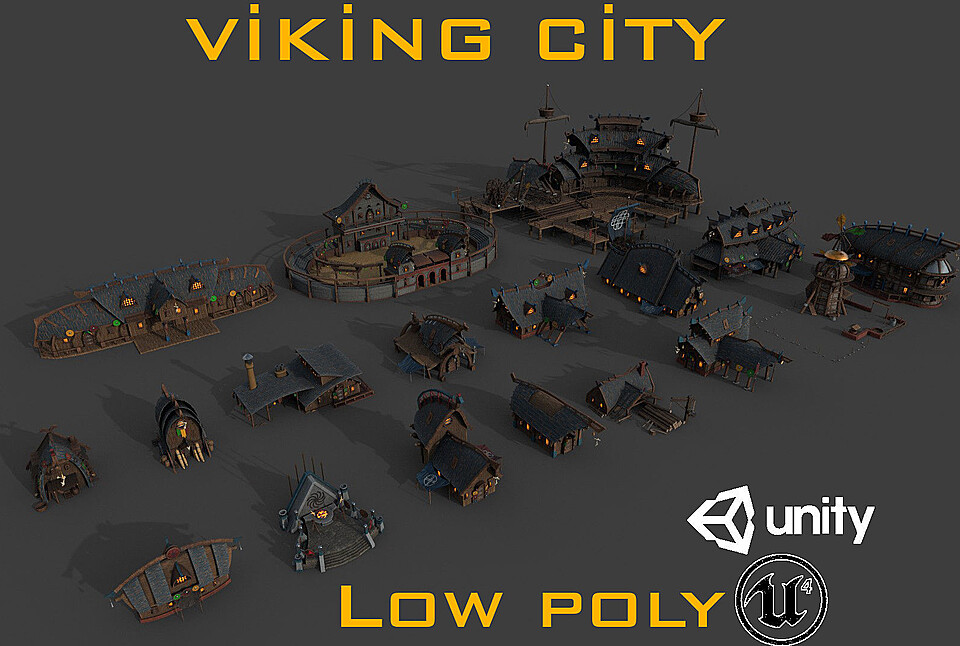 Mega Viking City Pack