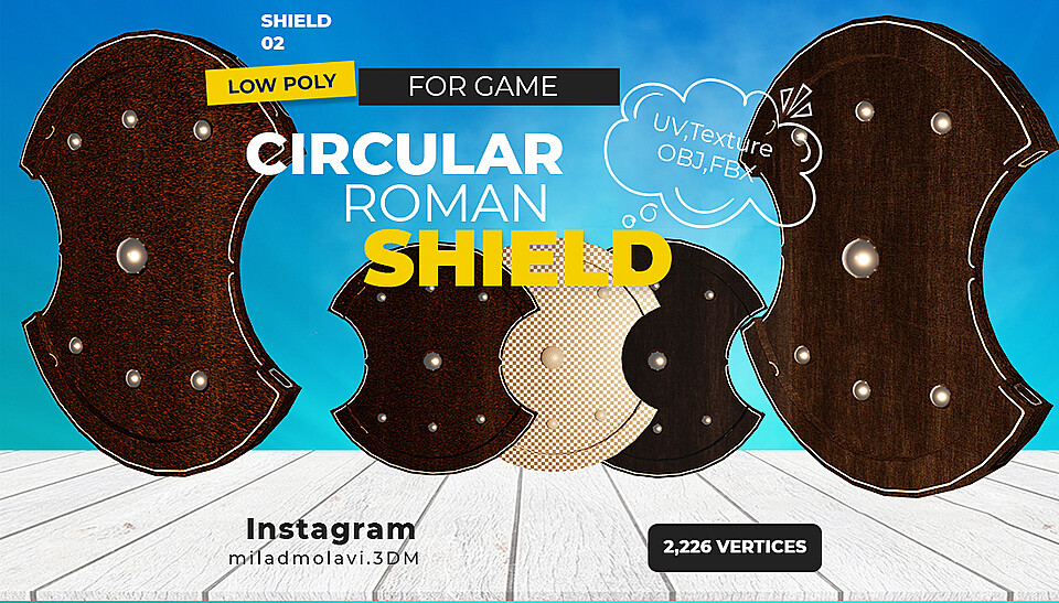 Circular Roman Shield