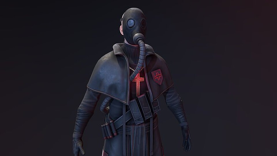 Post apocalyptic Priest