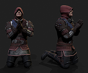 Super Low Poly US WW2 GI soldier Character Model