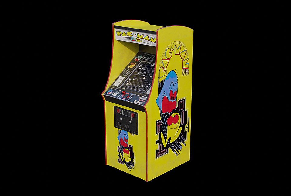 Retro Pac Man Arcade Machine 8K and 4K