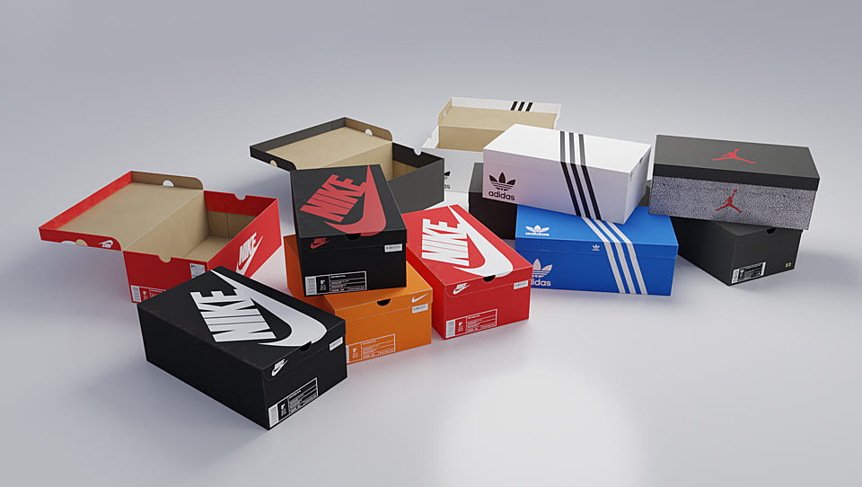 Ultimate Shoe Box Set with 4K Textures