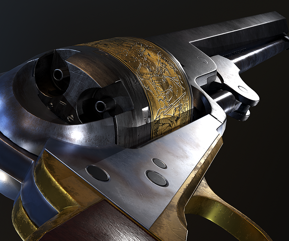 Revolver Navy Colt 1851 Cal 36
