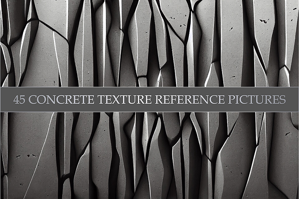 45 Concrete Texture Reference Pictures