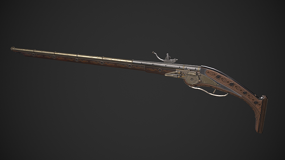 Ornate Musket