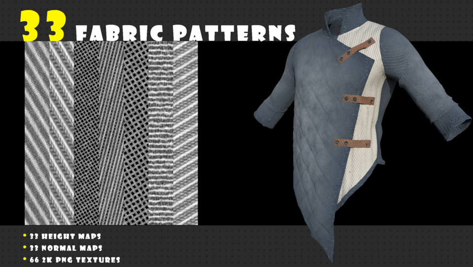 33 seamless Fabric Pattern