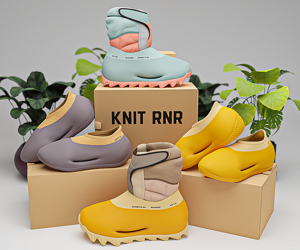 Adidas Yeezy Knit RNR High And Low