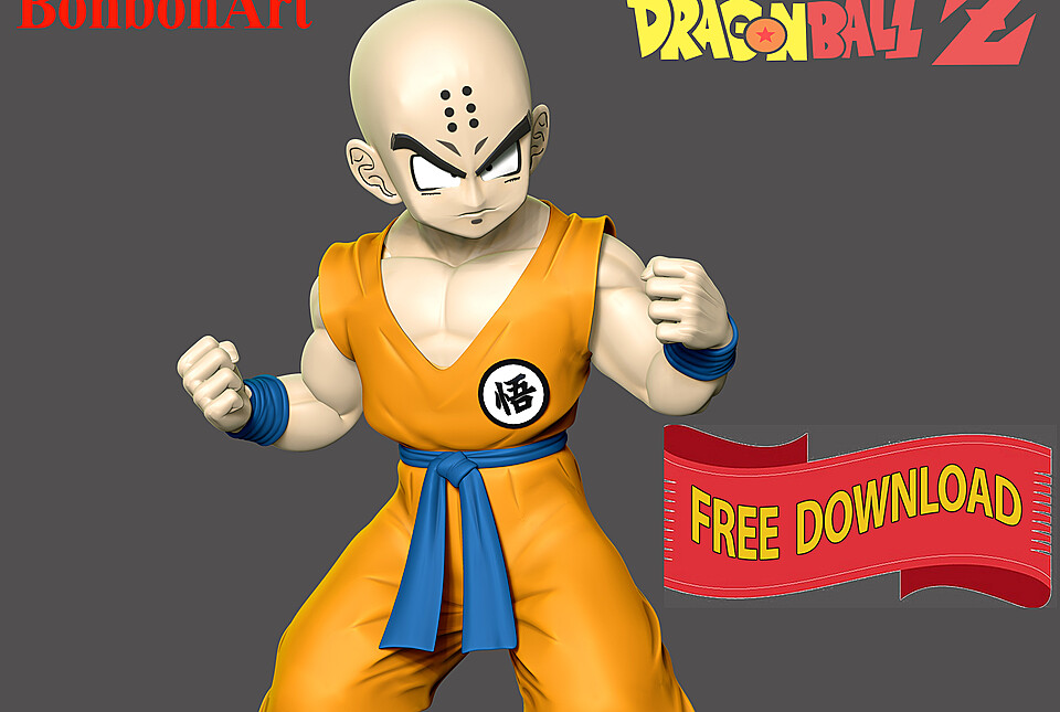 Krillin - Dragon Ball Fanart