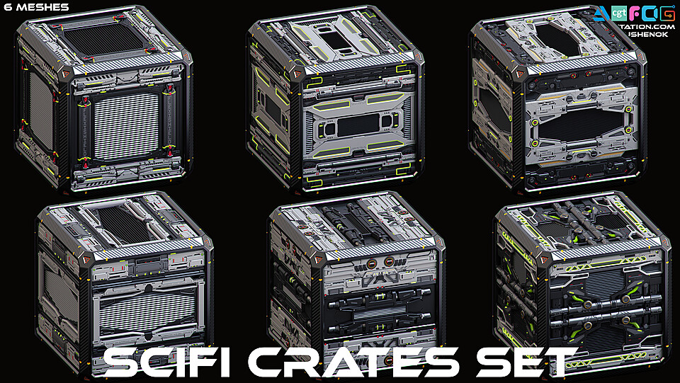 Crates set