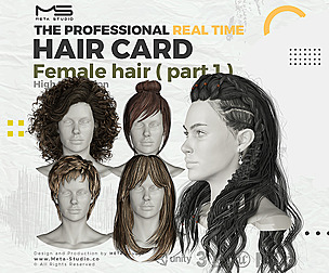 Alma Hair Cards Collection ( 40 Hair Cards )