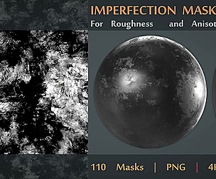 101 Grunge, Roughness, Imperfection Maps