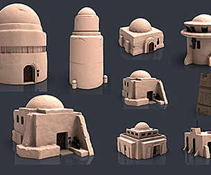 Star Wars Inspired Kitbash Set